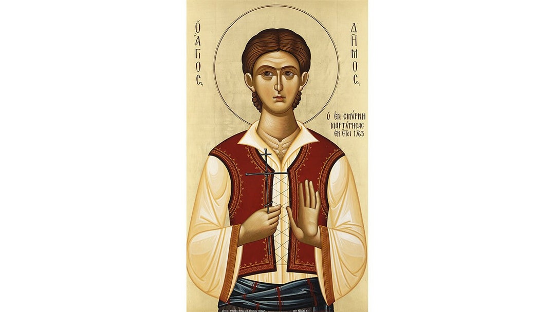 Saint Demos the Fisherman, Greek Orthodox Religious Icons, Newmartyr of ...