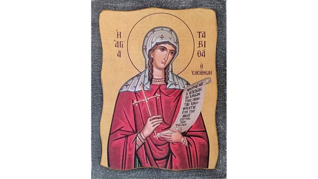 Saint Tabitha of Joppa, Saint Tabitha the Widow Orthodox Icon, Saint ...