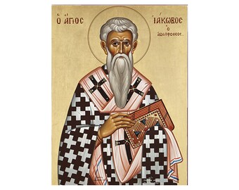 Saint James Orthodox Icon - Etsy