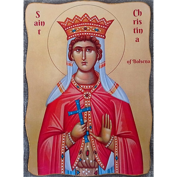Saint Christina of Bolsena - Etsy
