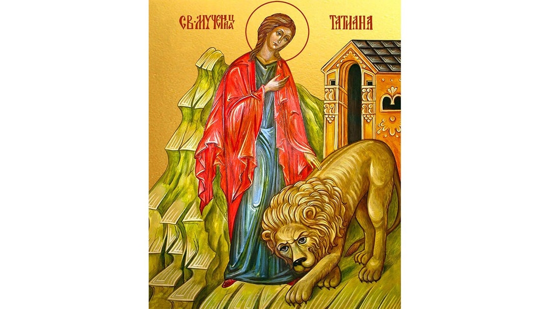 Saint Tatiana of Rome Prayer Icon, Orthodox Icon St Tatiana the Patron ...