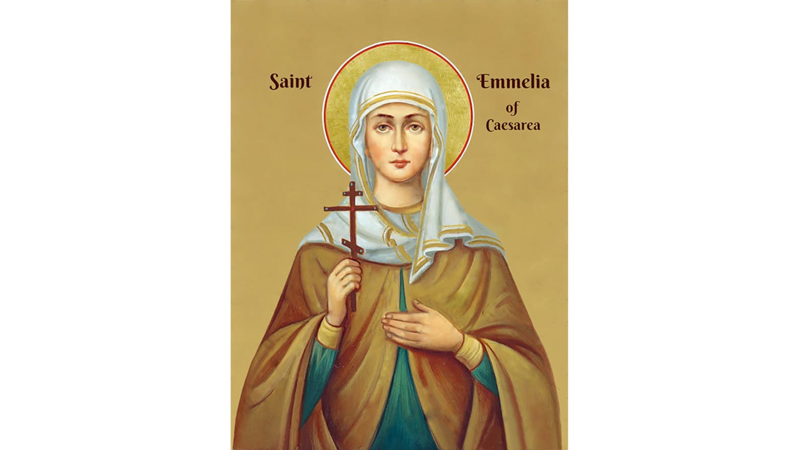 Orthodox Icon Emilia Saint Emilia the Elder St Emmelia of - Etsy