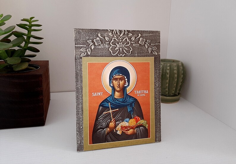 Saint Tabitha of Joppa St Tabitha the Widow Saint Dorcas | Etsy