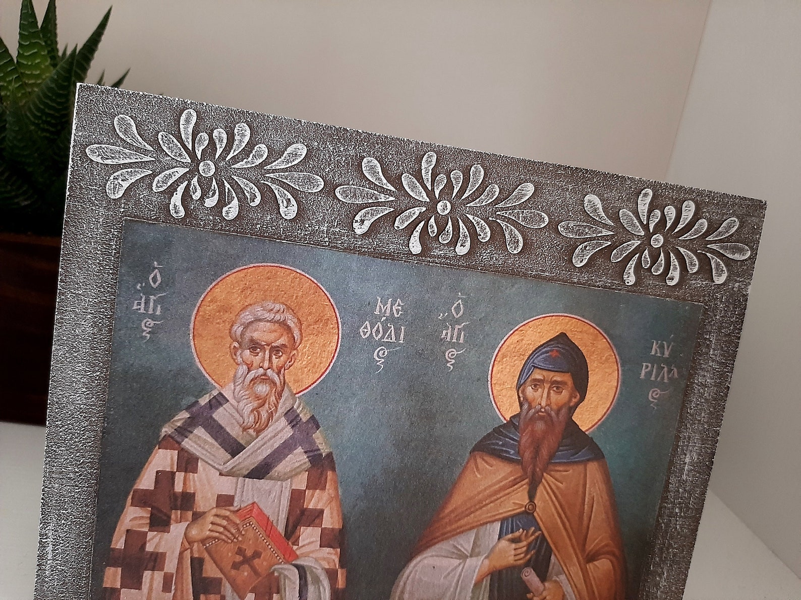 Saint Cyril and Saint Methodius Orthodox Icon Eastern - Etsy