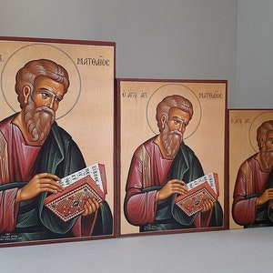 Saint Matthew the Apostle Saint Matthew Icon Matthew the | Etsy