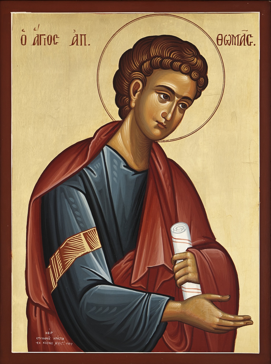 Saint Thomas the Apostle Apostle Thomas Orthodox Icon Twelve | Etsy