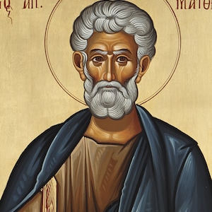 Saint Mathias the Apostle, Orthodox Icon Saint Mathias, Apostles of ...