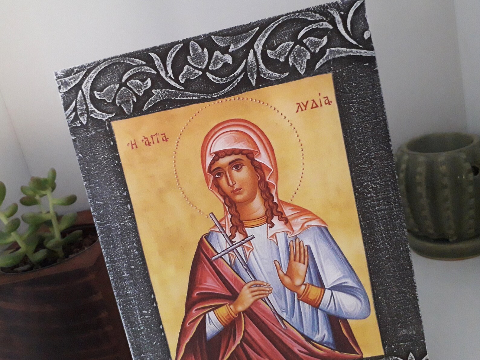 Saint Lydia Orthodox Icon St Lydia Purpuraria of Thyatira | Etsy