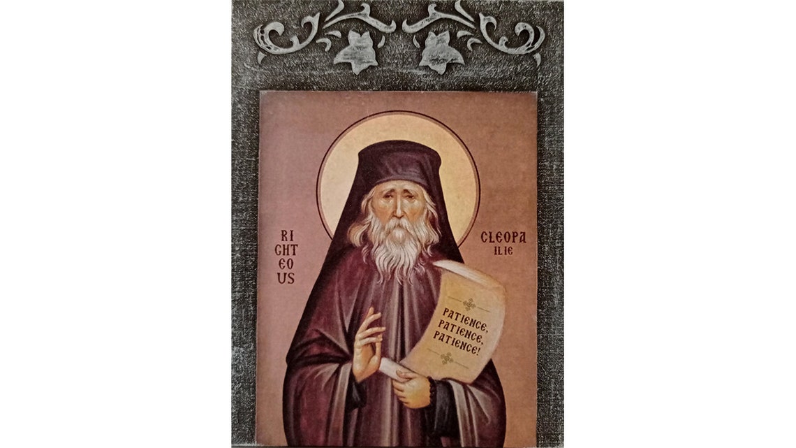 Elder Cleopa Ilie Orthodox Icon Saint Cleopa Father Cleopa | Etsy