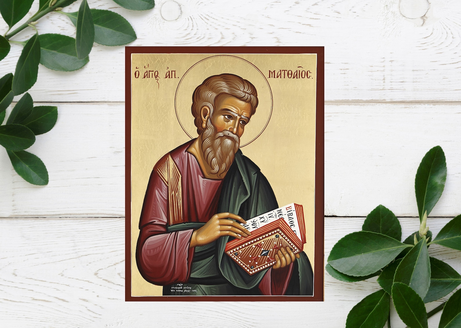 Saint Matthew the Apostle Saint Matthew Icon Matthew the | Etsy