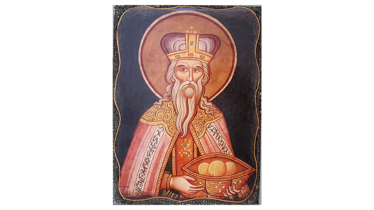 Saint Melchizedek Orthodox Icon, Priest Melchizedek, Old Testament ...