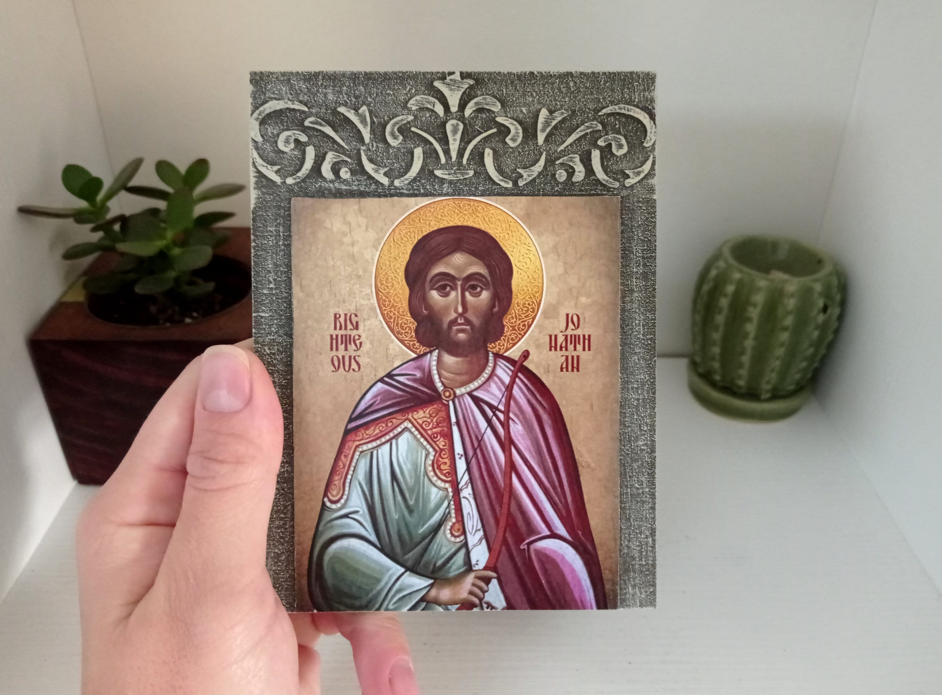 Saint Jonathan Icon St Jonathan Righteous Jonathan Orthodox - Etsy