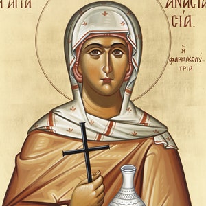 Saint Anastasia of Sirmium, St Anastasia the Pharmakolytria, Deliverer ...