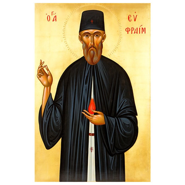 Saint Ephraim the Syrian Icon - Etsy