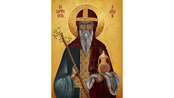 Saint Aaron Orthodox Icon St Aaron the First High Priest - Etsy