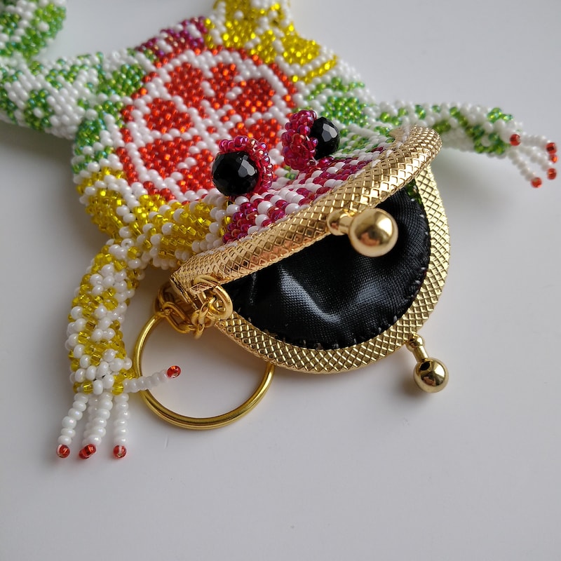 Beaded Frog Purse - Etsy