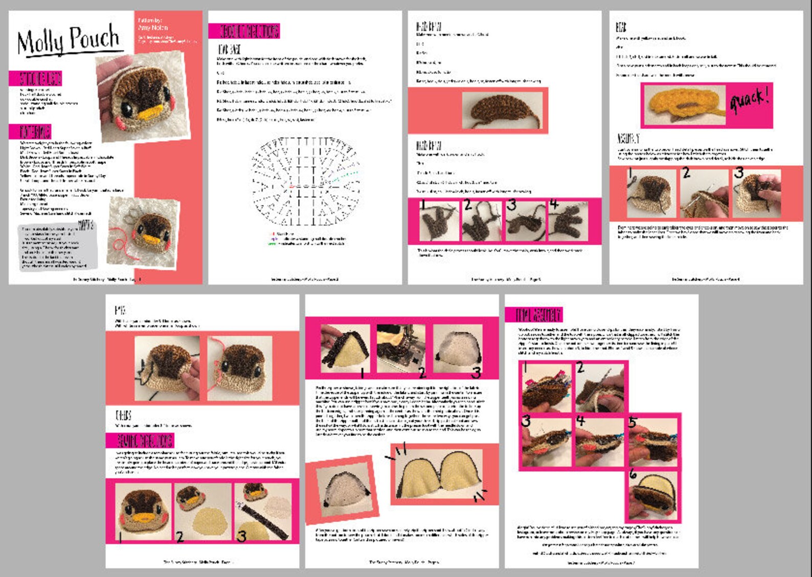 Molly Pouch Pattern - Etsy