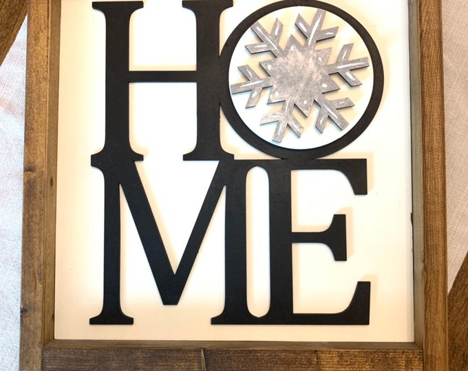 Interchangeable 3d Home Sign, 3d Sign, Interchangeable Sign, Seasonal ...