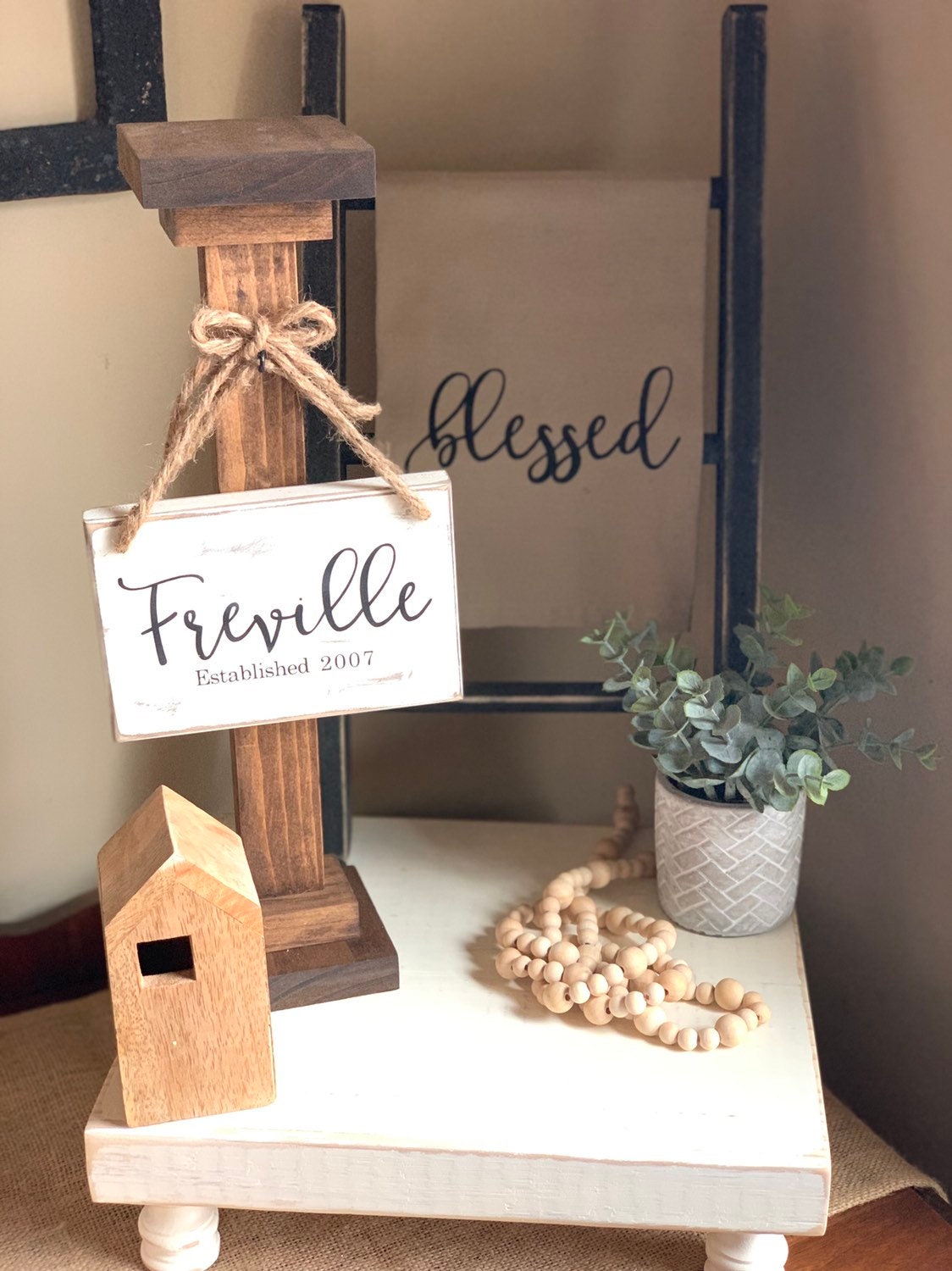 Mini Farmhouse Table Farmhouse Riser Riser | Etsy