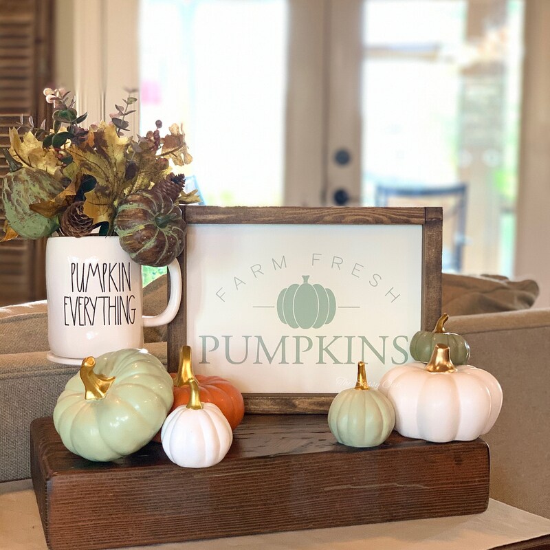 Pumpkin Sign - Etsy
