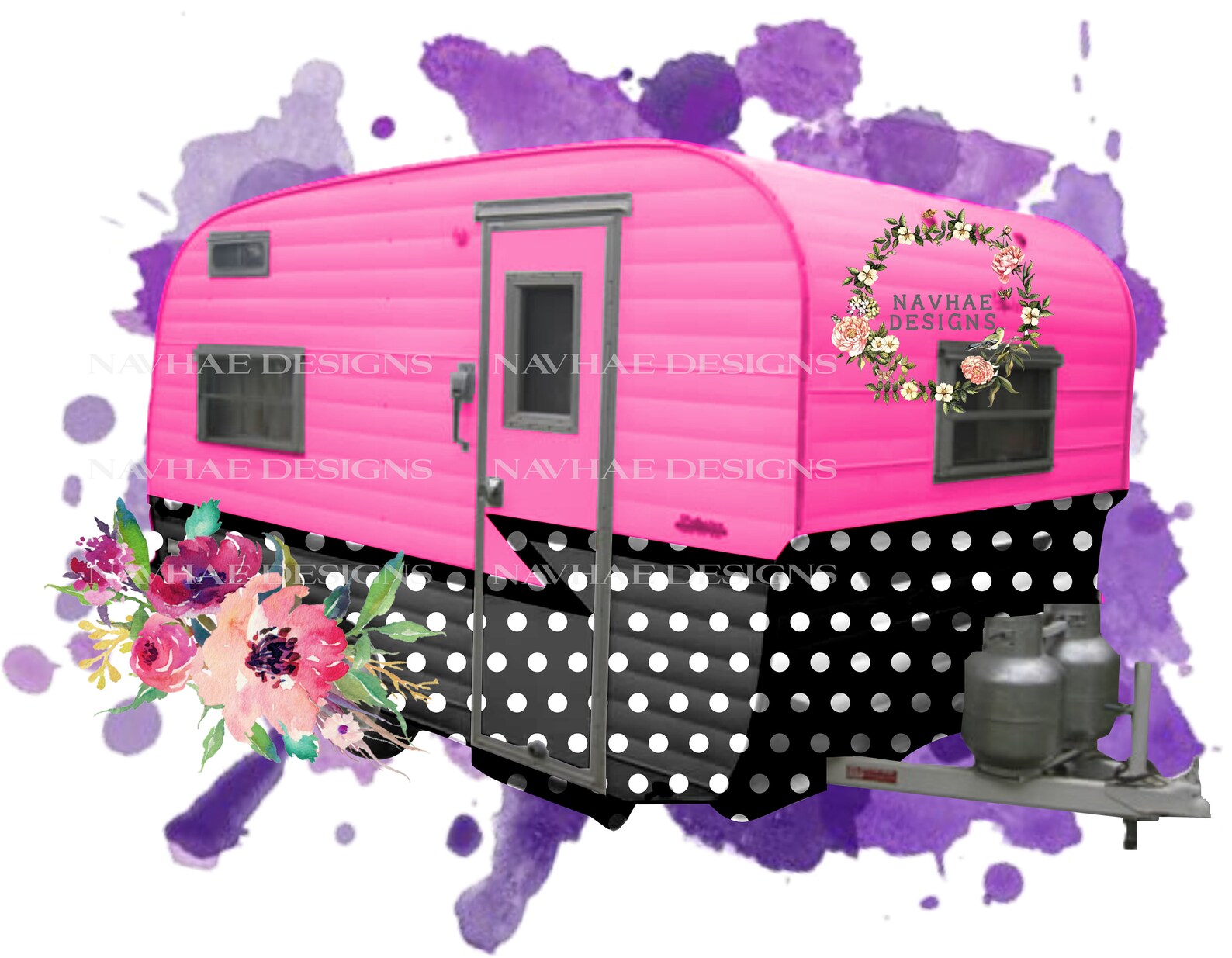 Chic Camper Sublimation Element - Etsy