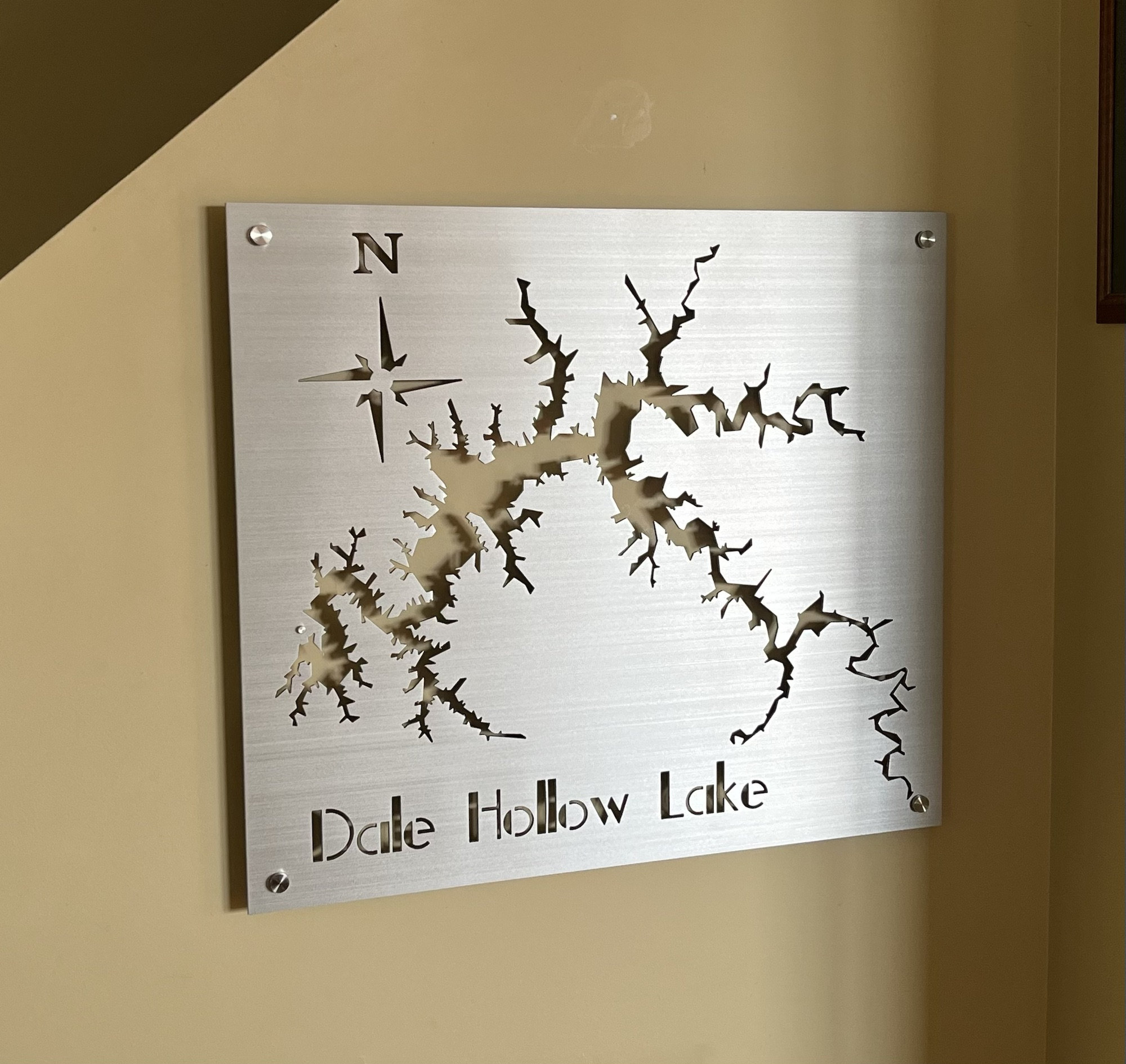 Nick A Jack Lake Custom Map - Etsy