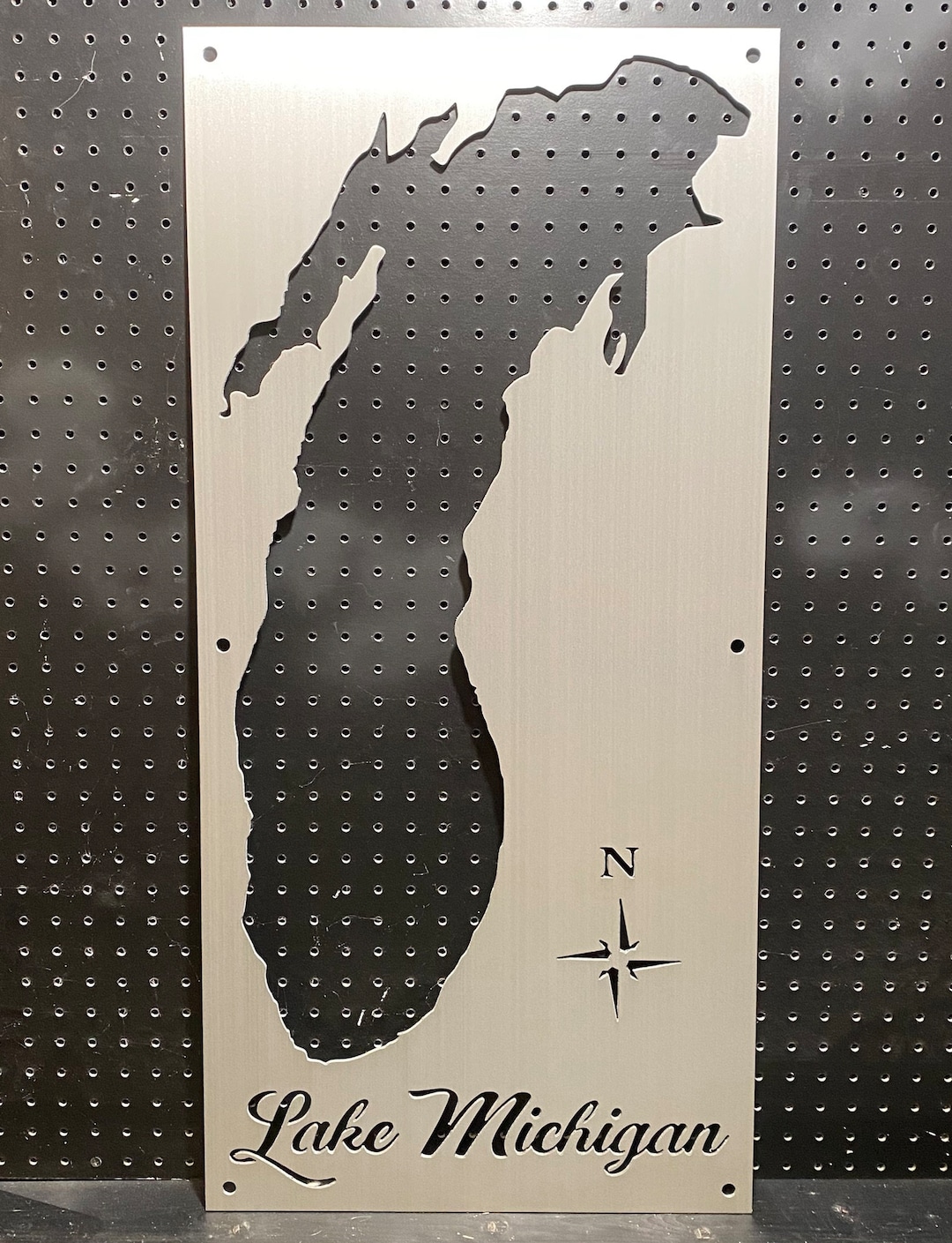 Lake Michigan Custom Map - Etsy
