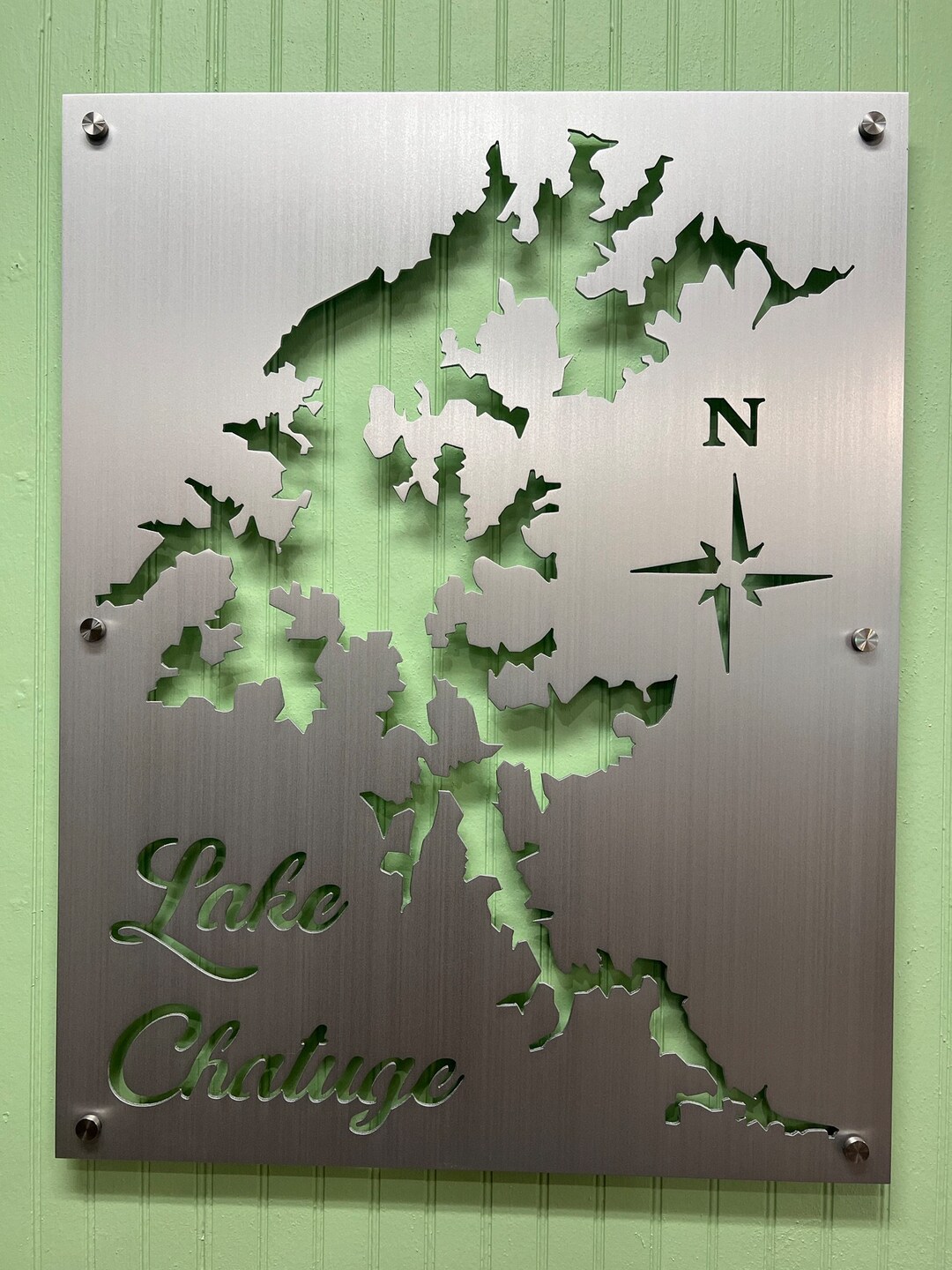 Lake Chatuge Custom Map - Etsy