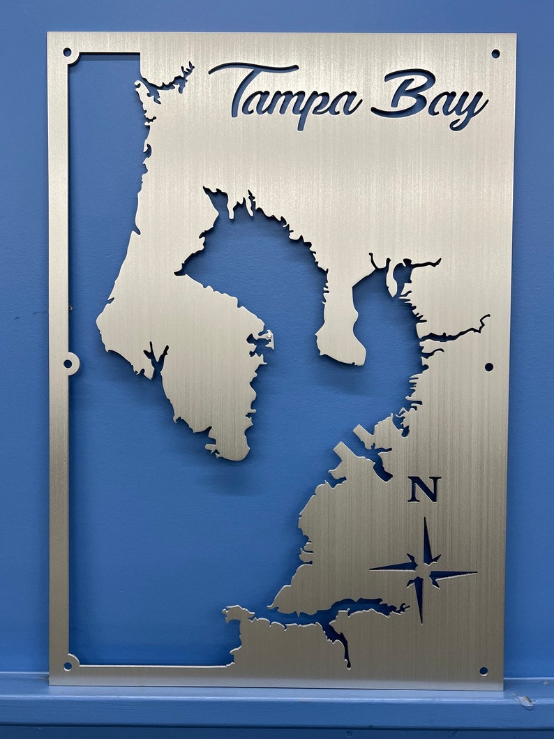 Harris Chain of Lakes Custom Map - Etsy