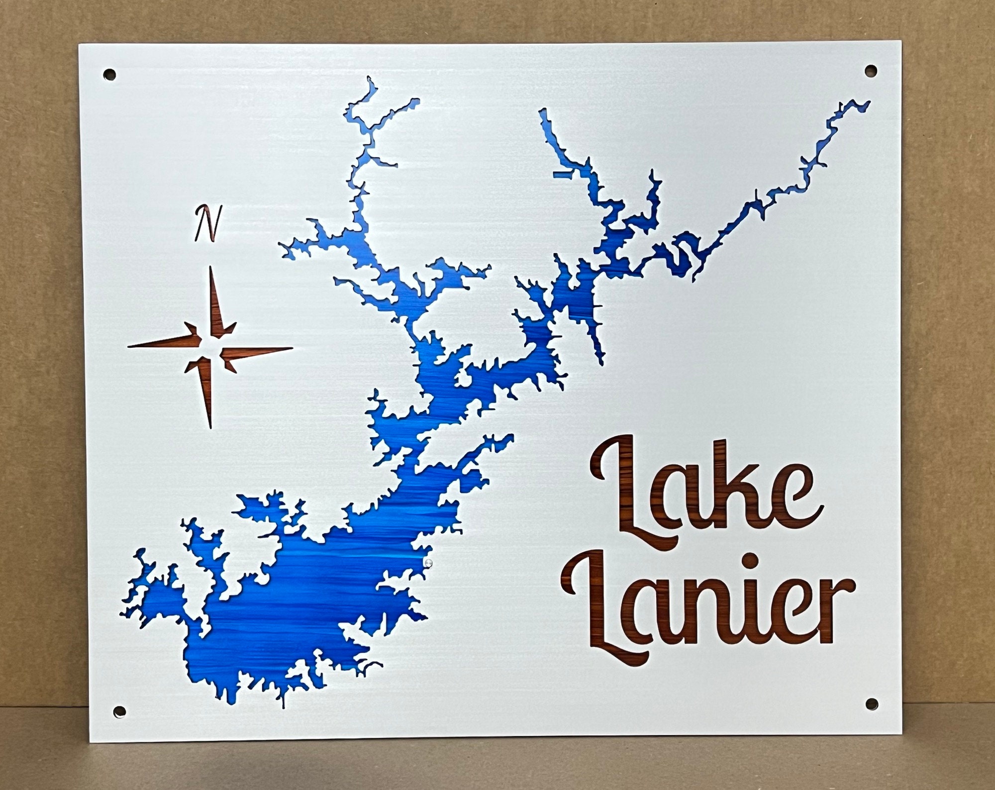 Lake Tobesofkee Custom Map - Etsy
