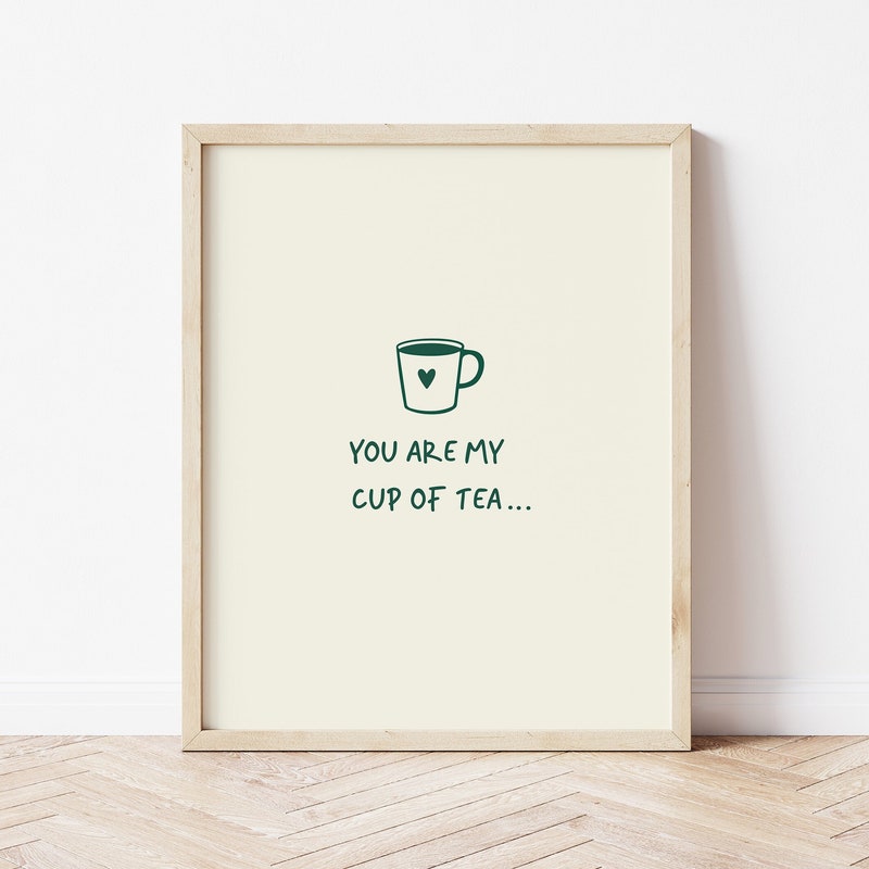 Tea Quote - Etsy