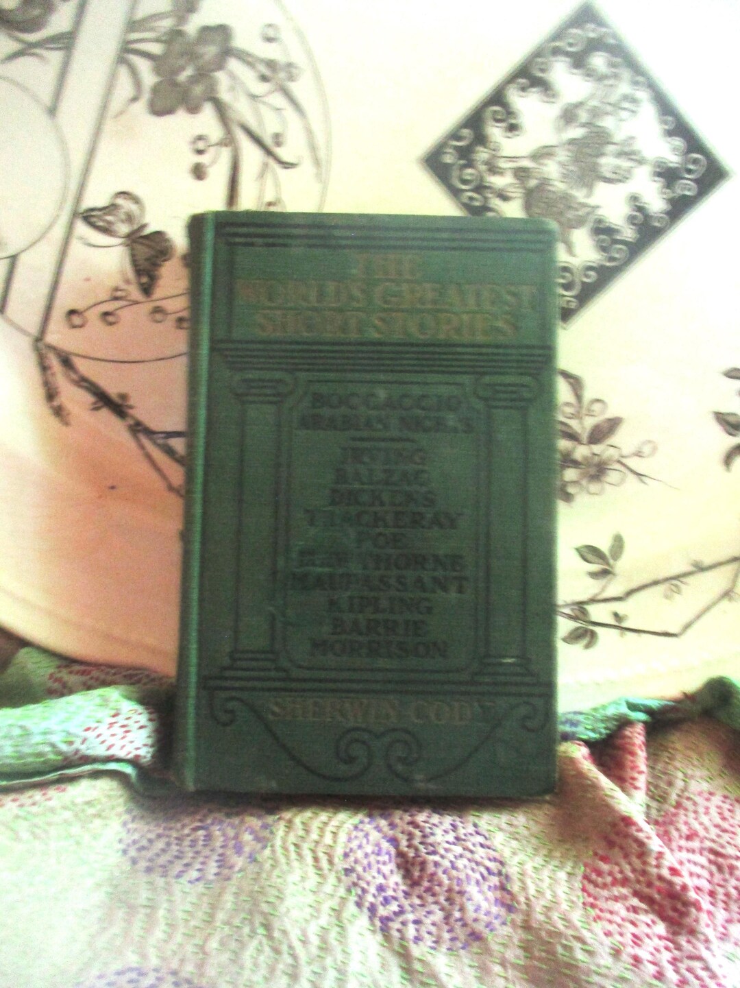 1919 Literature Text Book, High School Level, World's Best Short ...