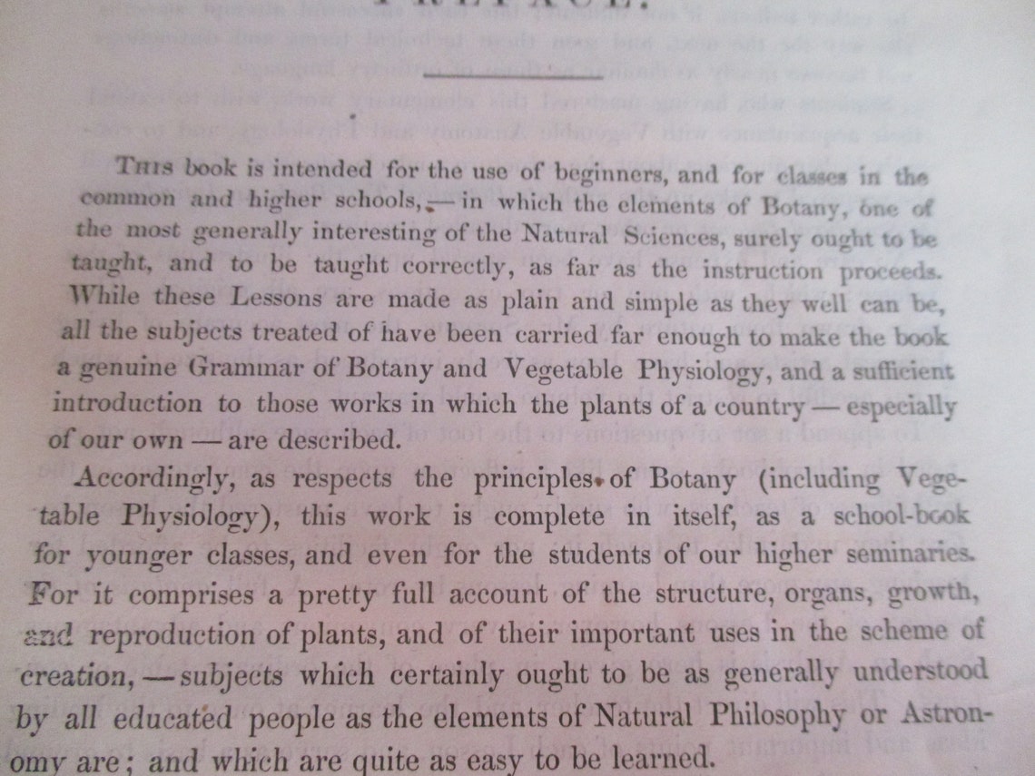1877 Edition Gray's New Lessons and Manuals of Botany, Harvard ...
