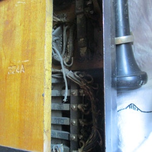 Very Rare, Desirable Wall Phone With Extensions, 1913 Wall Phone, Intercom Style, Front Bells ...
