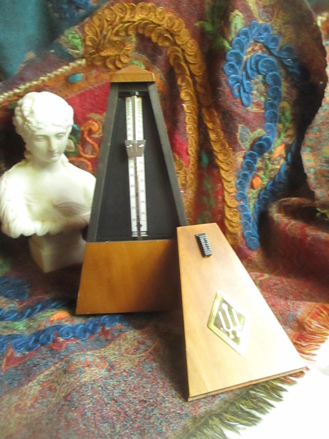 Wittner Metronome, 1970's Era, Wood Cabinet, West Germany, Works Well ...