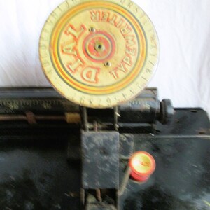 Antique Typewriter, Edwardian, Strange Design, Very Rare, Steampunk ...