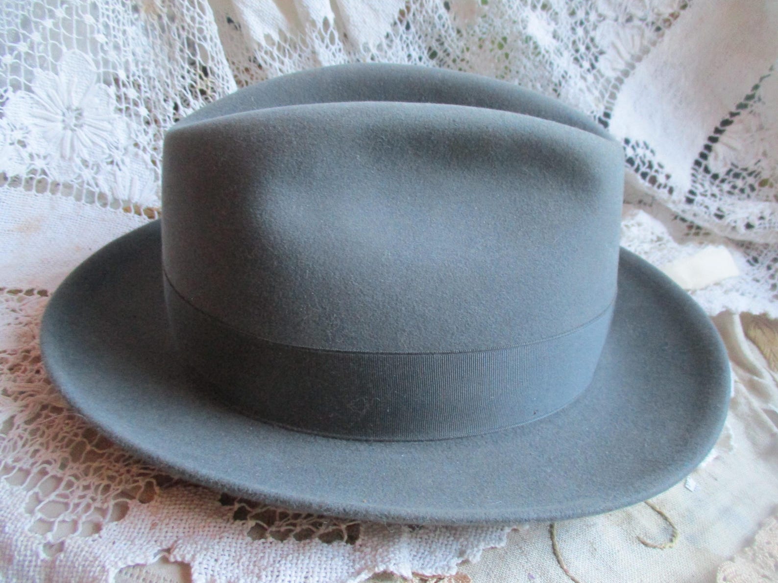 Dove Grey 1940's Fedora, Like New, Biltmore, True Authentic Vintage ...