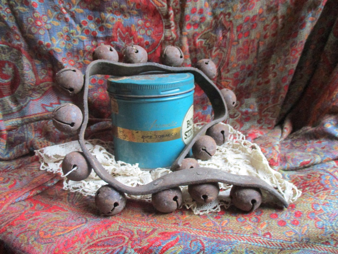 Fabulous Antique Sleigh Bells, Jingle Bells/strap, Victorian, 1800s ...