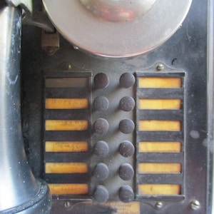 Very Rare, Desirable Wall Phone With Extensions, 1913 Wall Phone ...