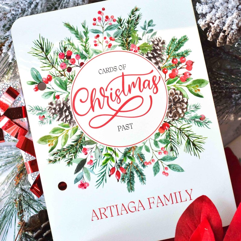 Christmas Card Covers - Etsy
