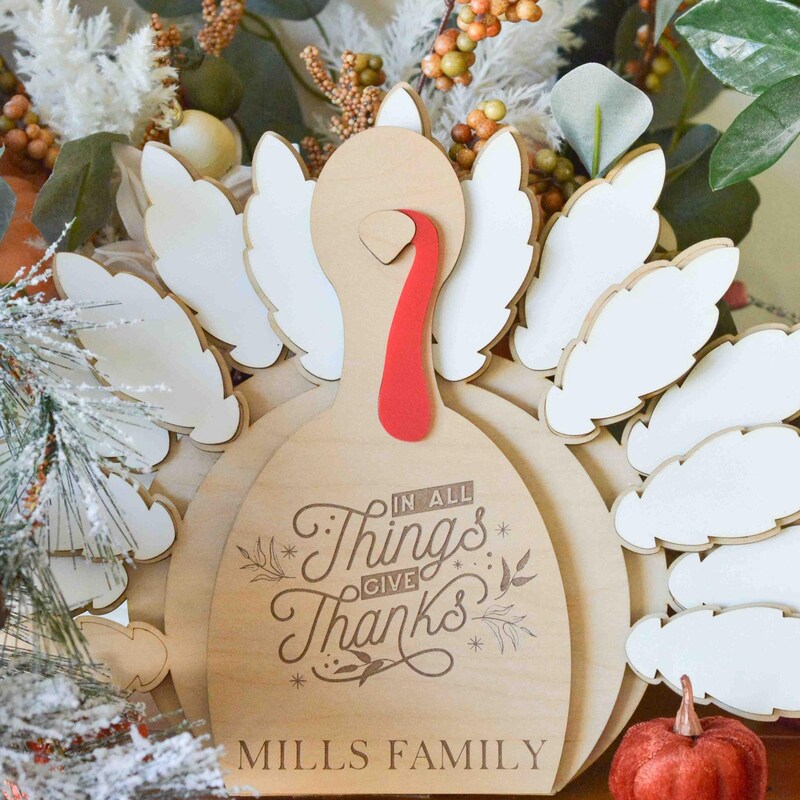 Thanksgiving Decor - Etsy