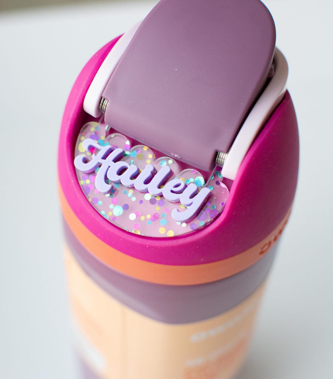 Owala Name Plate Freesip Custom Name Pink Purple Mint 16/19/24/32/40oz ...