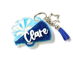 Cheer Team Gifts, Personalized Cheerleader Keychains, Custon Cheer Team ...