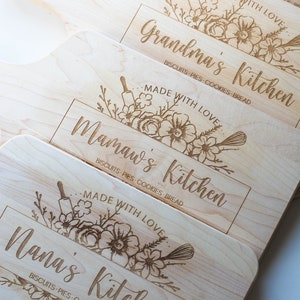 Personalized Cutting Board Grandma's Kitchen Mother's Day Gift for Mom ...