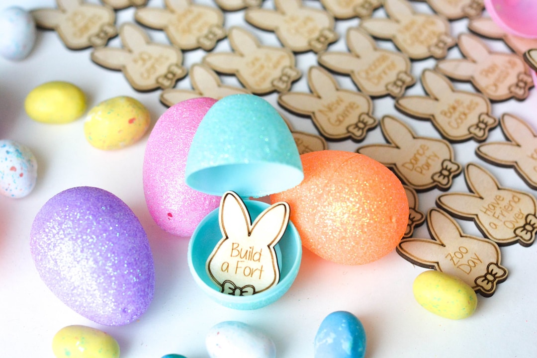 Easter Egg Hunt Tokens Set of 36 | Easter Egg Basket Stuffers Fillers ...