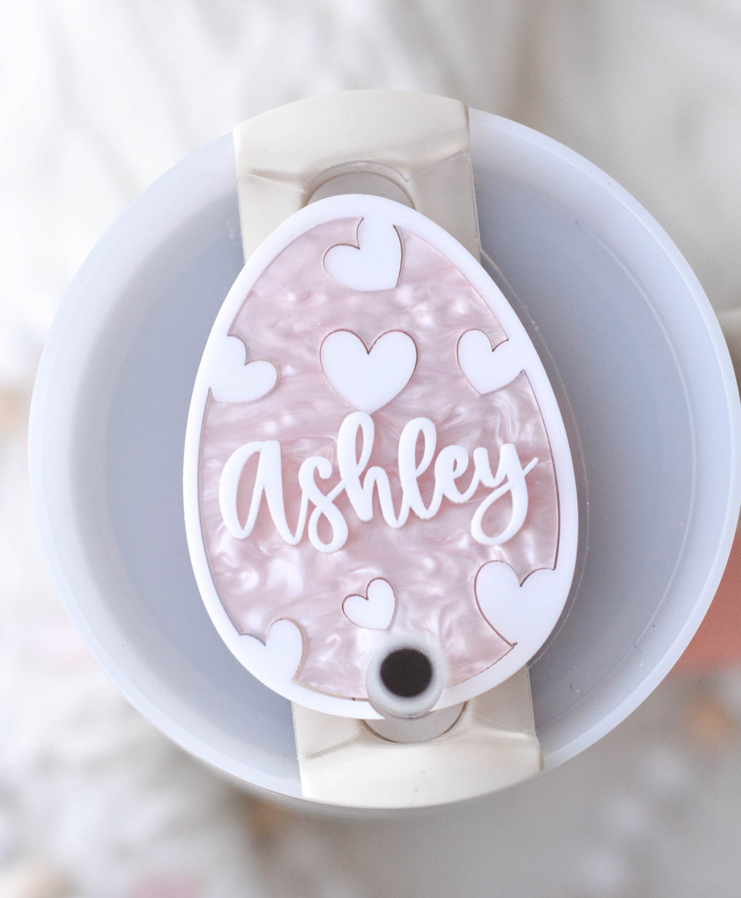 Easter Egg Spring Stanley Name Plates Lid Toppers Cup Accessories ...