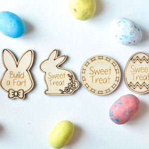 Easter Egg Hunt Tokens Set of 36 | Easter Egg Basket Stuffers Fillers ...