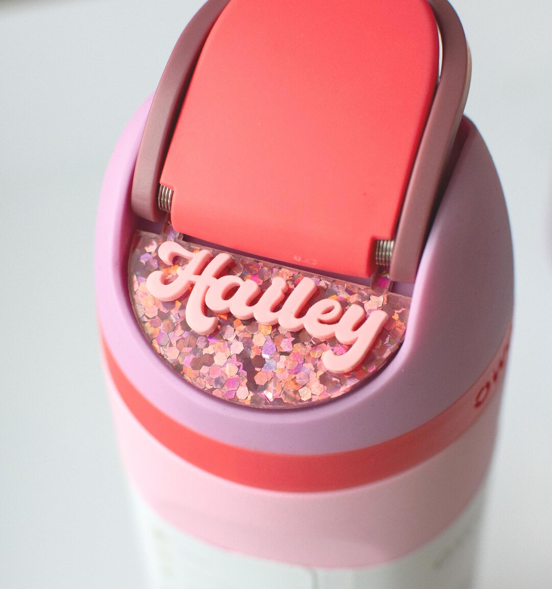 Owala Name Plate Freesip Custom Name Pink Purple Mint 16/19/24/32/40oz ...