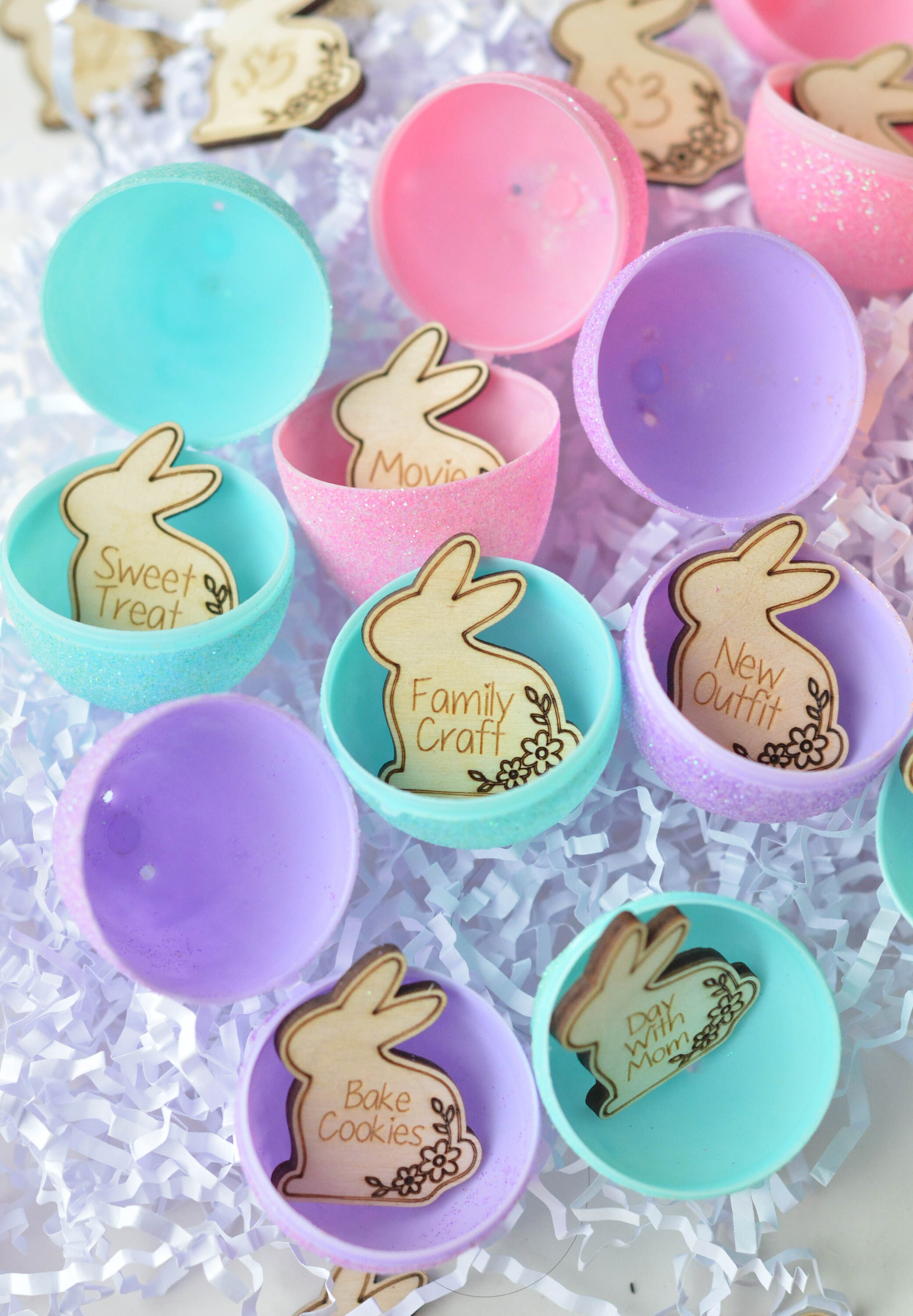 Easter Egg Hunt Tokens Set of 36 | Easter Egg Basket Stuffers Fillers ...