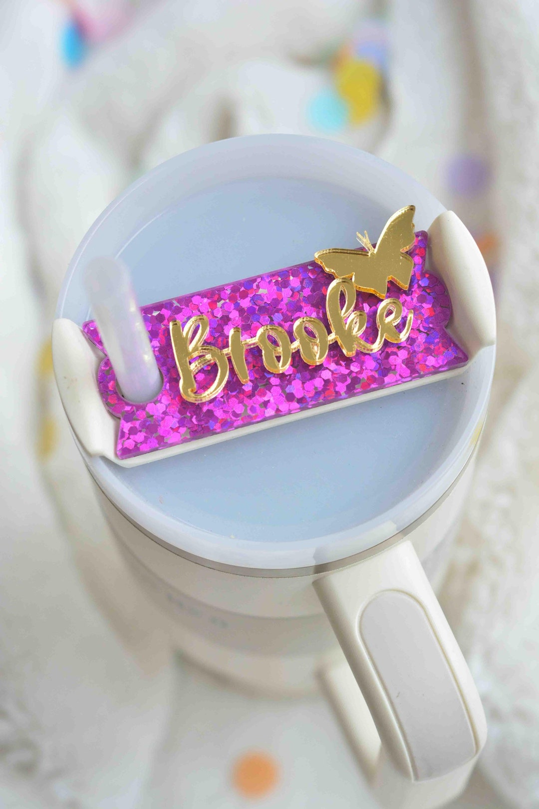 Wicked Target and Stanley Collab Name Plates Lid Toppers Glinda Elphaba ...